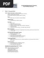 Aspetar Hamstring Protocol | PDF | Anatomical Terms Of Motion | Knee