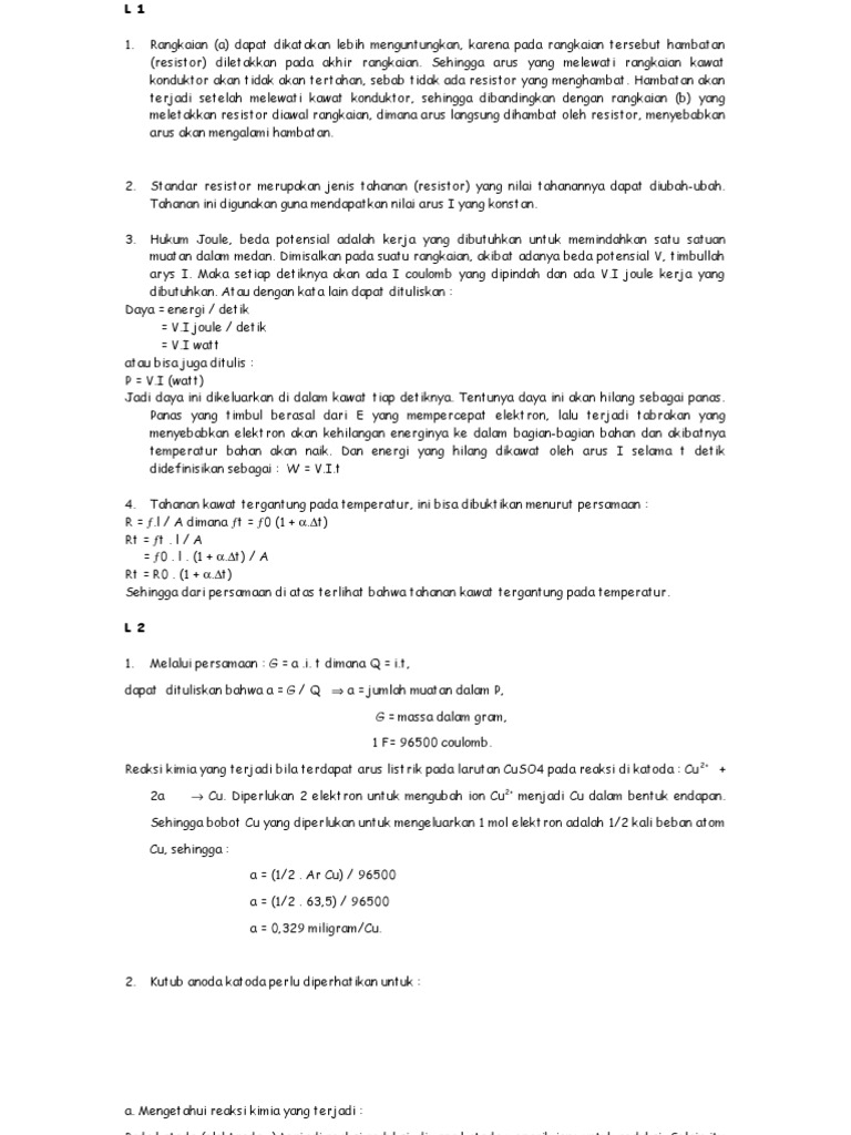 Tugas Pendahuluan (L1, L2, M1, M3, M7, O2, O3) | PDF