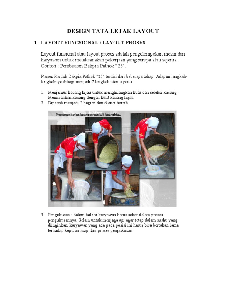 Layout Fungsional | PDF