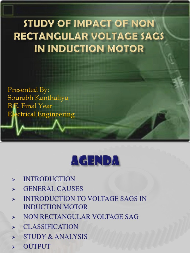 Voltage Sag Presentation | PDF | Phase (Waves) | Amplifier