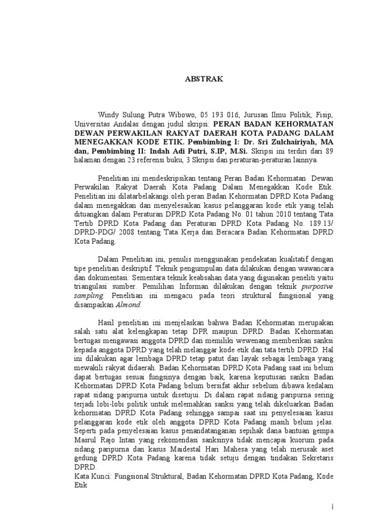 Abstrak Indonesia | PDF