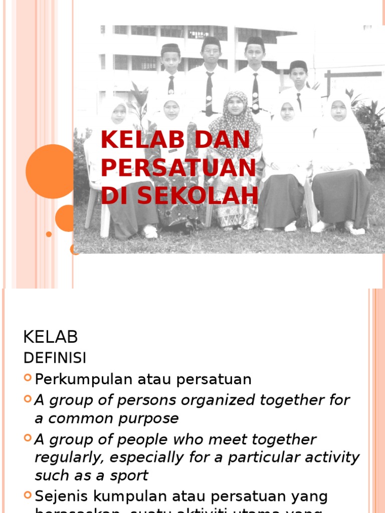 Kelab Dan Persatuan | PDF