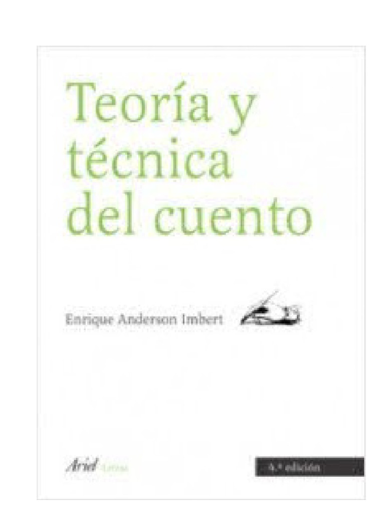 Anderson Imbert, E - Teoría y Técnica Del Cuento | PDF | Concepto | Cuentos Anderson Imbert, E - Teoría y Técnica Del Cuento | PDF | Concepto | Cuentos