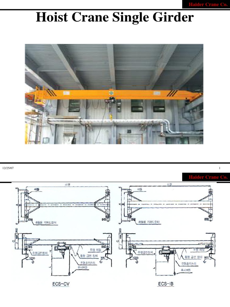 Crane Design and Calculation | PDF | Crane (Machine) | Bending