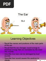 Human Ear Labeling Worksheet | PDF | Ear | Hearing