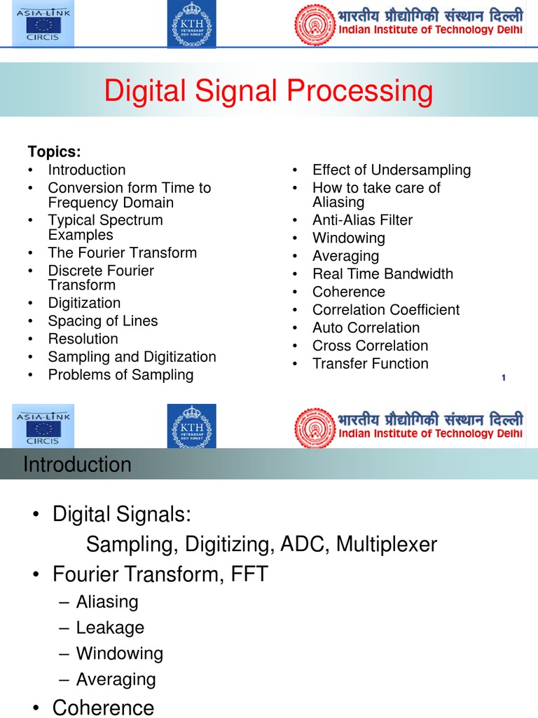 Digital Signal Processing Guide | PDF