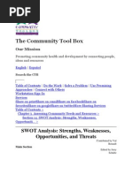 Swot Analysis For Ngos: Strengths Weaknesses | PDF | Swot Analysis ...