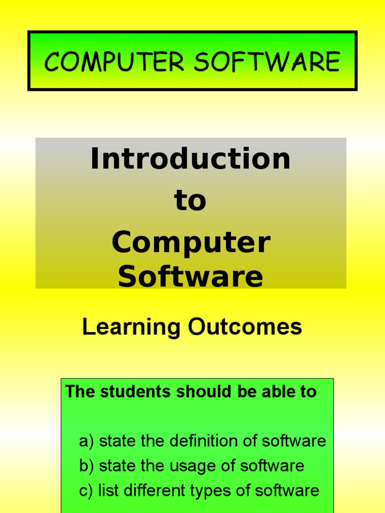 Computer Software | PDF