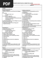 Multigrade Lesson Plan Grade 1 and 2 | PDF | Learning | Mathematics