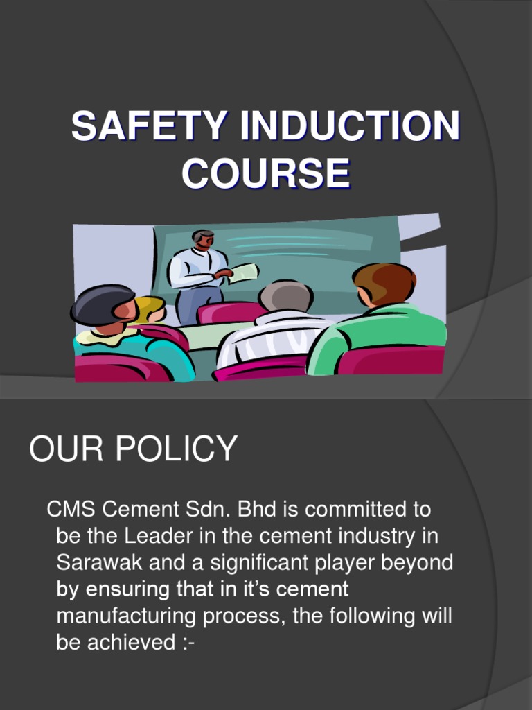 Safety Induction - Editted | PDF | Occupational Safety And Health ...