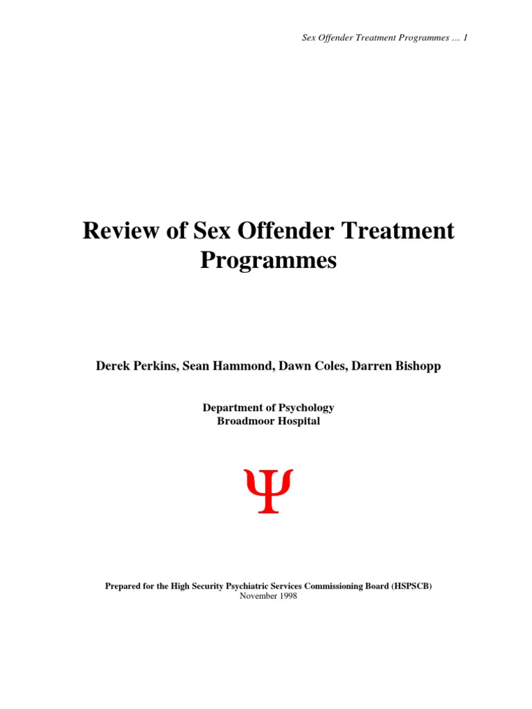 Report 4 | PDF | Child Sexual Abuse | Sex Offender