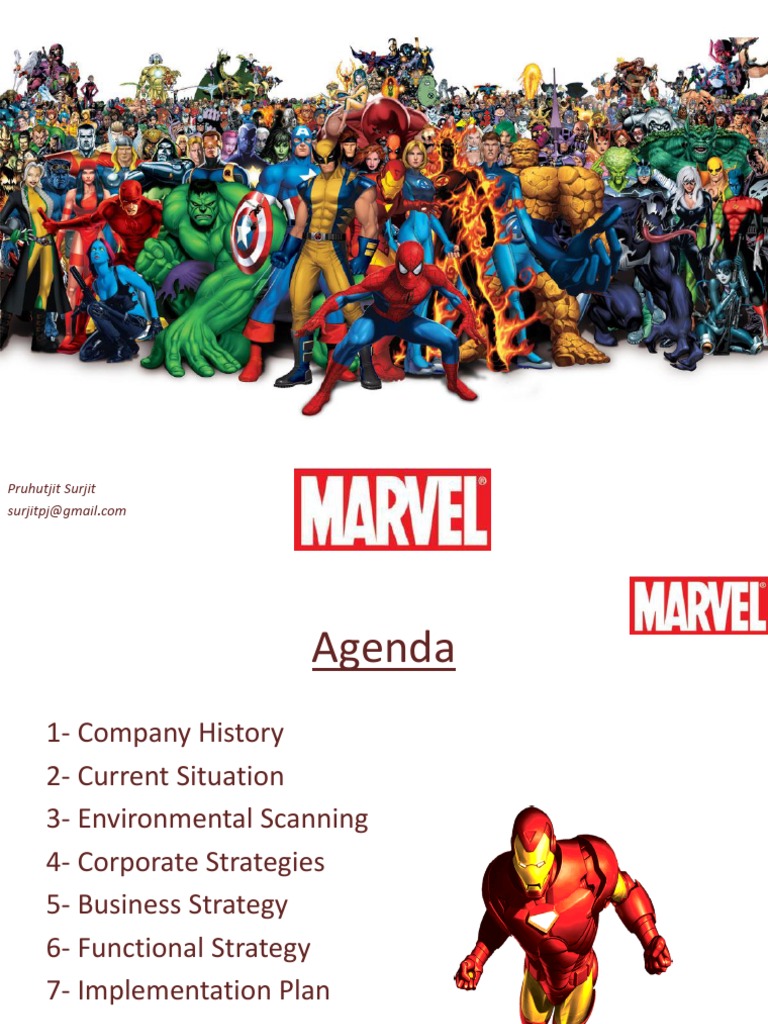 Strategic Factor Analysis Summary (Marvel_Case Study) | Marvel Comics ...