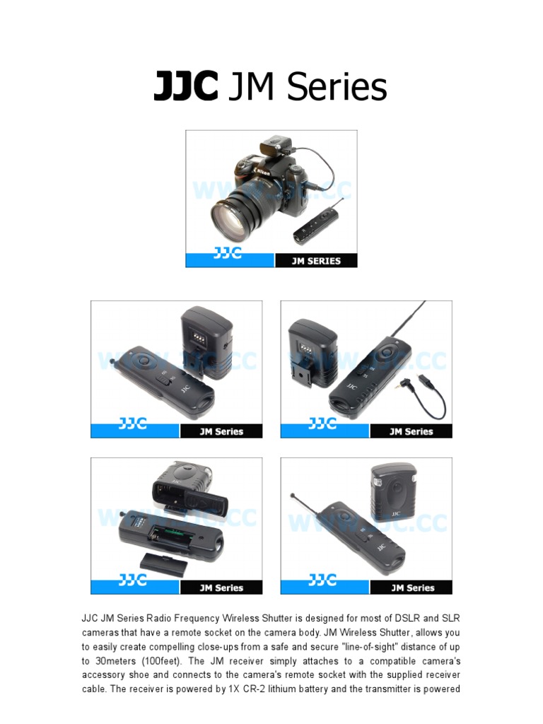 JJC JM Series | PDF