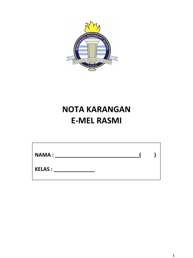 Nota Emel-Rasmi | PDF