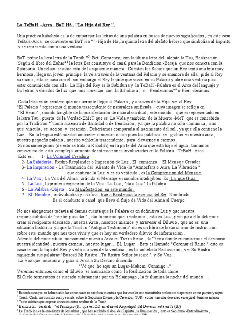 La TeBaH | Descargar gratis PDF | Alma | Tora