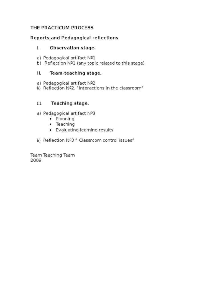 The Practicum Process | PDF | Art