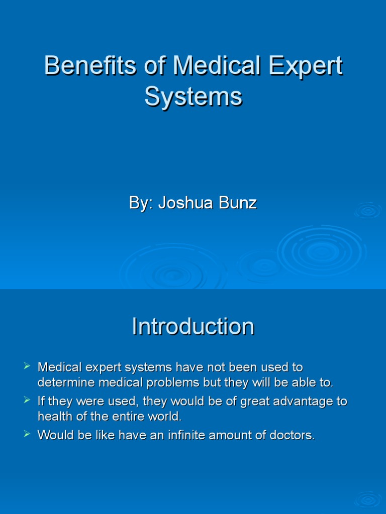 Benefits of Medical Expert Systems | PDF | Thorax | Emergency Department