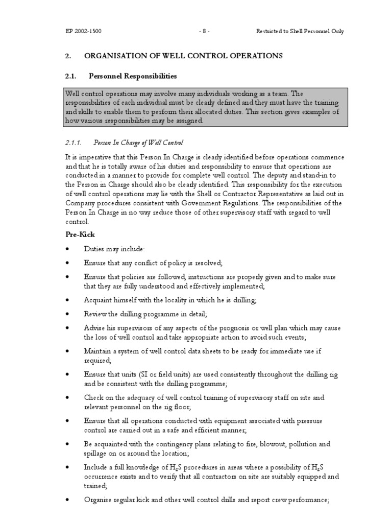Chap 2 | PDF | Blowout (Well Drilling) | Casing (Borehole)