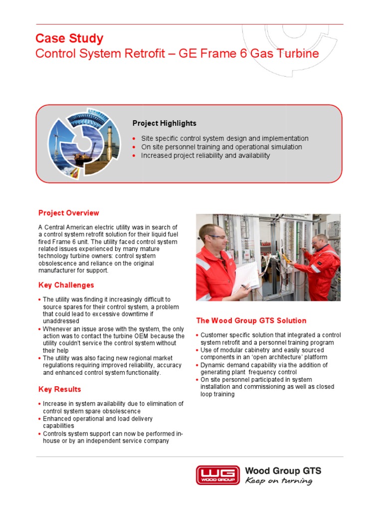 Control System Retrofit - Woodward | PDF | Control System | Turbine