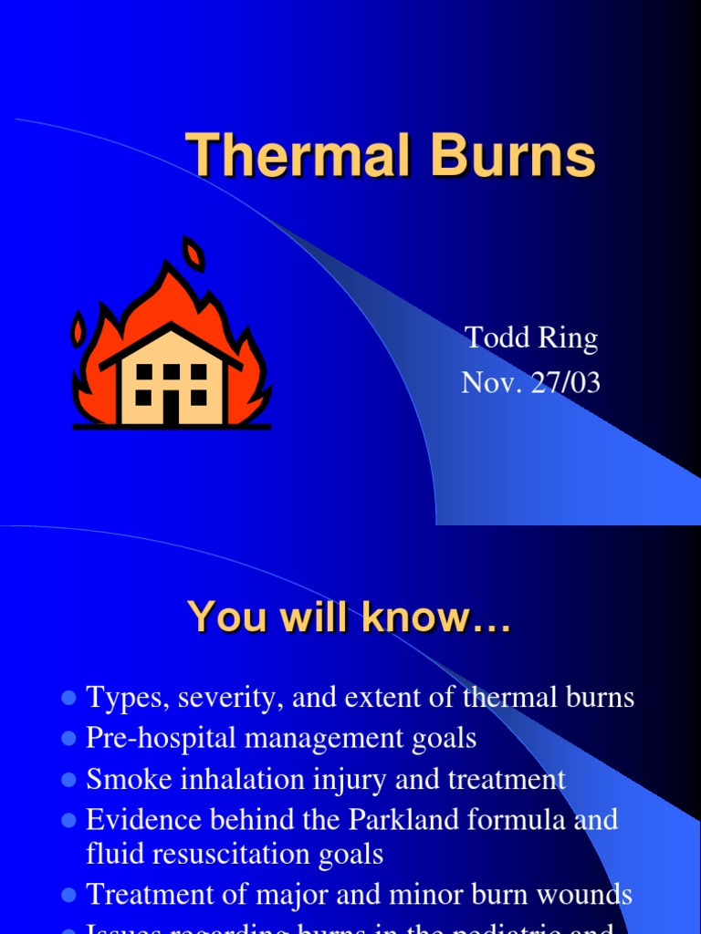 Thermal Burns | PDF | Burn | Scar