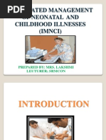 IMNCI | PDF | Pediatrics | Medical Diagnosis