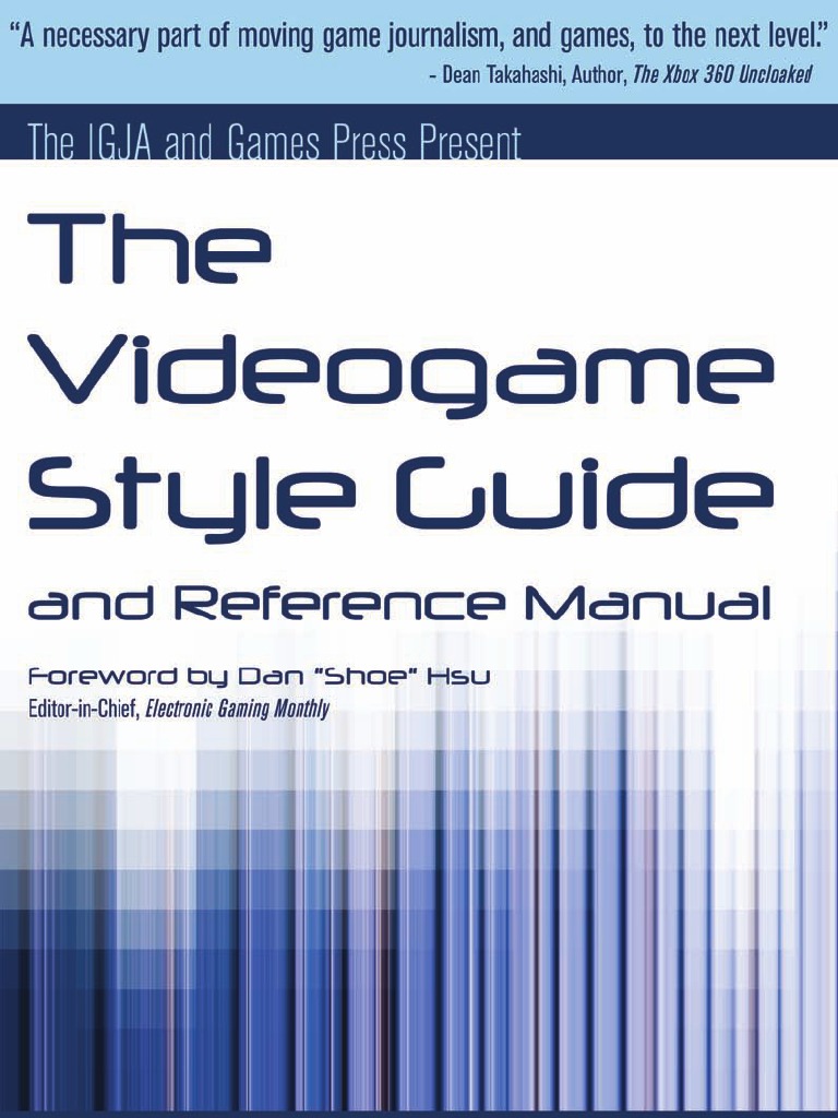 The Video Game Style Guide and Reference Manual | PDF | Software ...