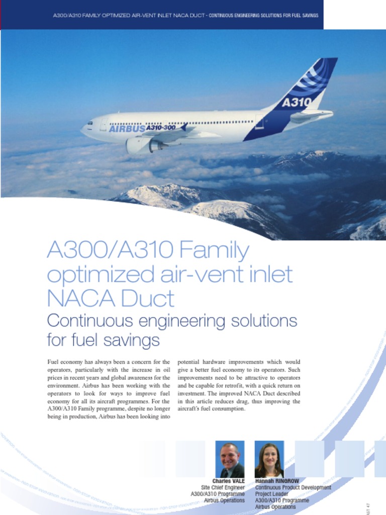 Naca Duct | PDF | National Advisory Committee For Aeronautics | Airbus