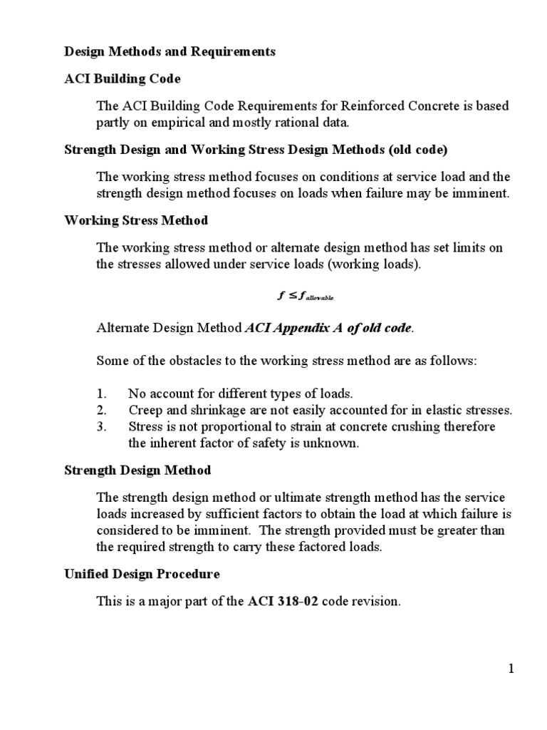 Design Methods | PDF | Strength Of Materials | Structural Load