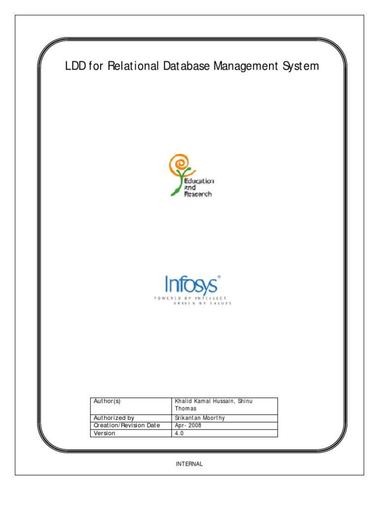 DLD Rdbms Db07 LC | Download Free PDF | Relational Database | Databases