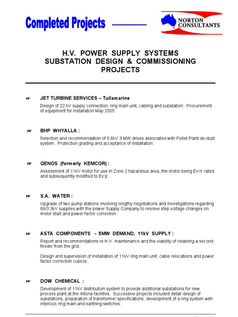 High Voltage | PDF | Electrical Substation | Electric Power Distribution