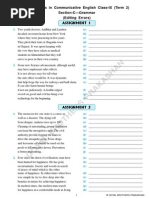Worksheet For Class 9 - Integrated Grammar | PDF | Linguistics ...