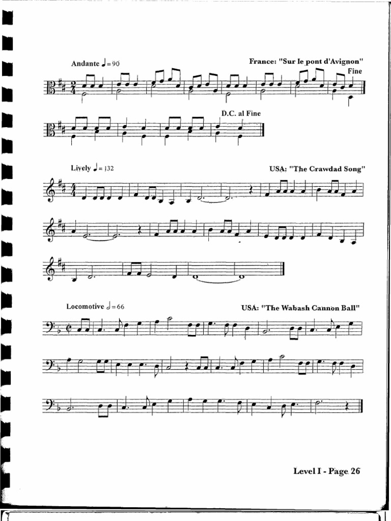 Sight Singing Level 1 Cont | PDF