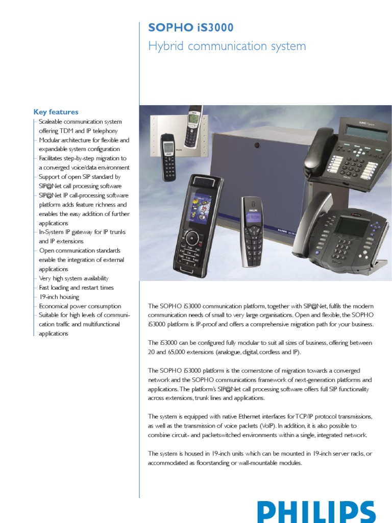 iS3000 Hybrid Communication System Version 2 | Session Initiation ...