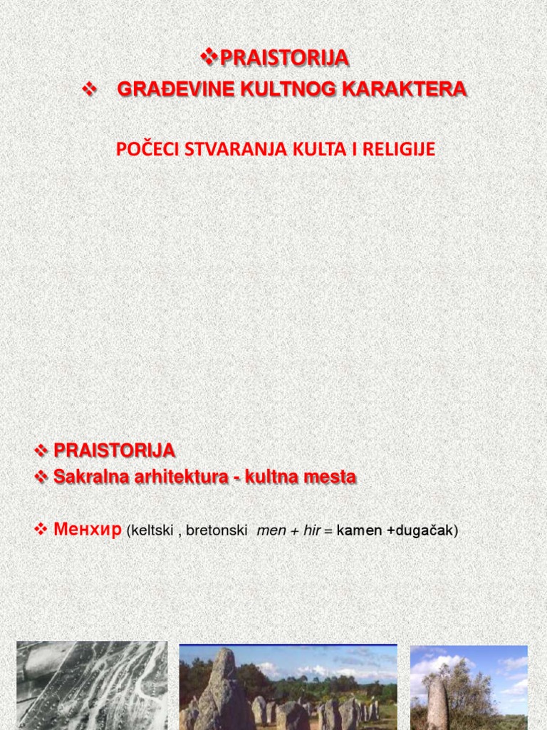1 Praistorija | PDF
