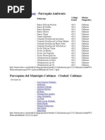 Códigos Postales en Venezuela | PDF | Venezuela