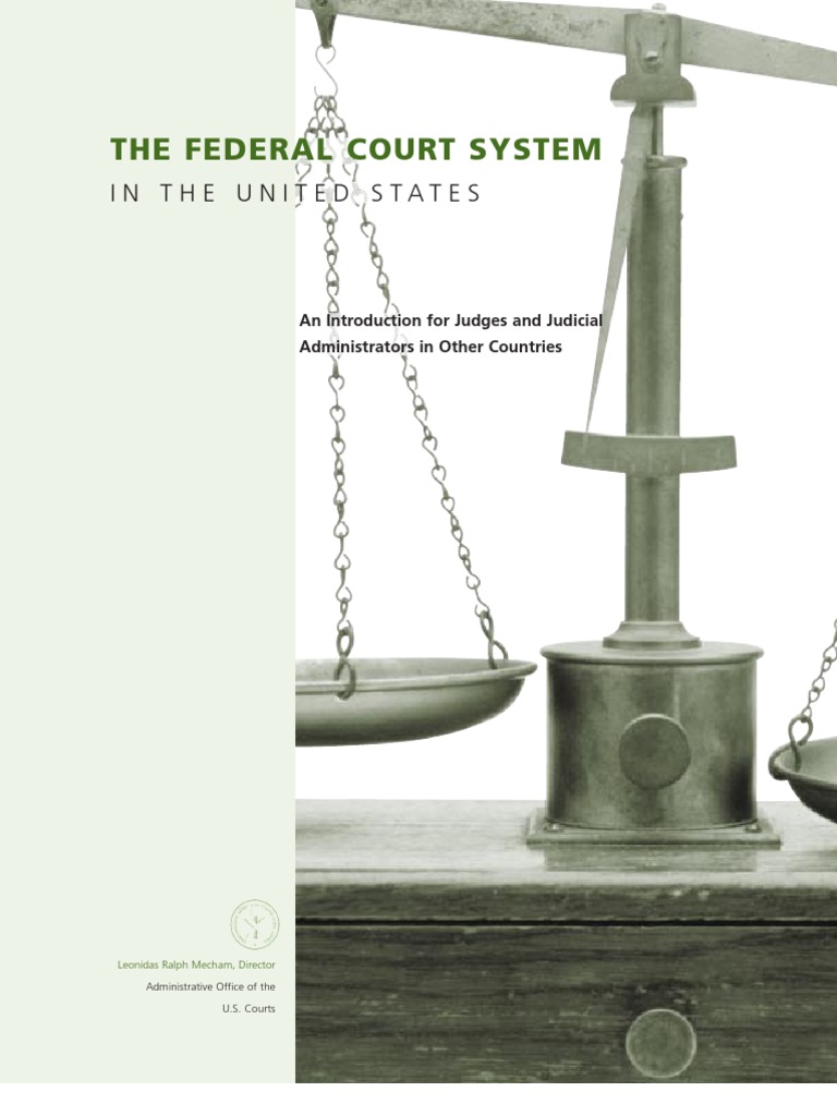 The Federal Court System: in The United States | PDF | Judiciaries ...
