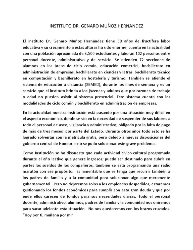 Articulo Sobre El Igmh | PDF