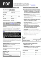 Medi Assist Claim Form | Patient | Hospital