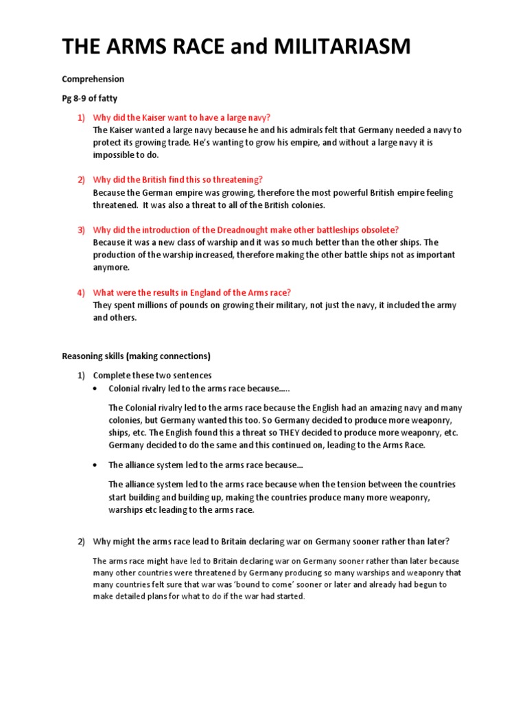 Arms Race | PDF | Wilhelm Ii | Battleship