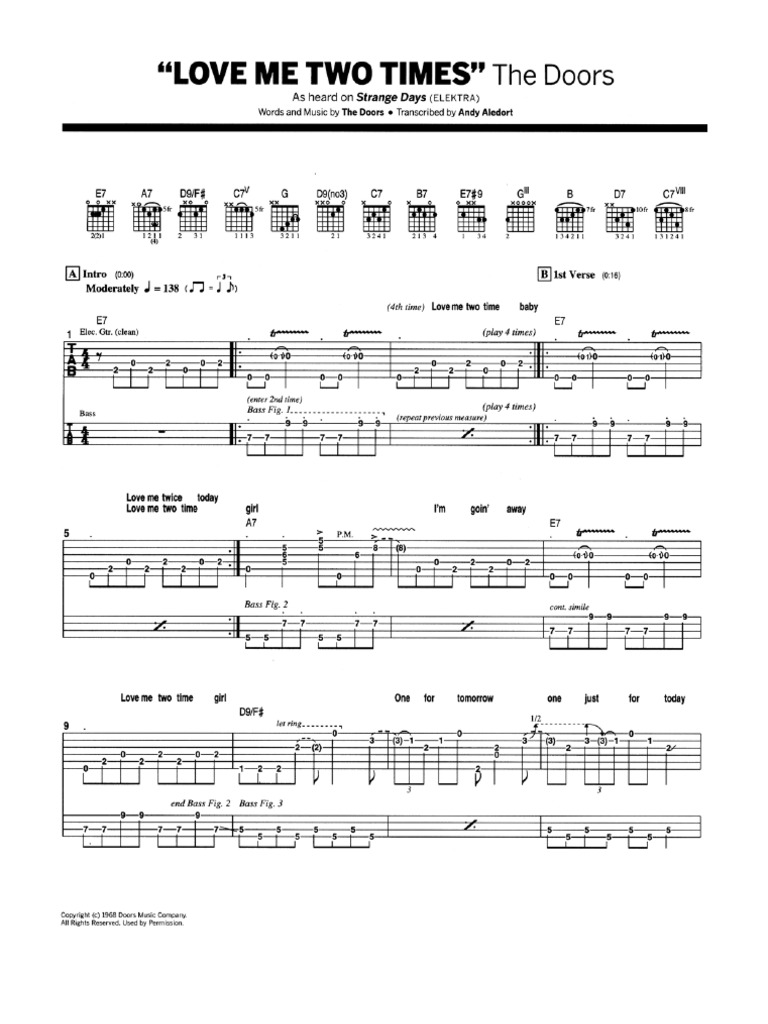 Love Me Two Times | PDF