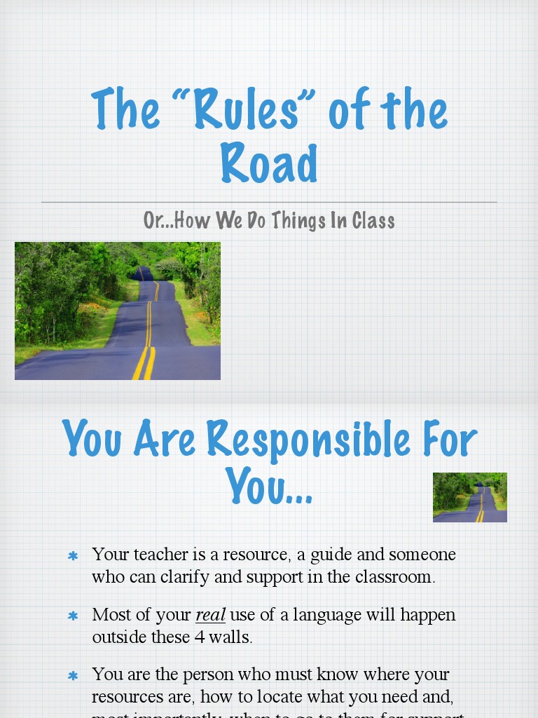 Rules of The Road | PDF