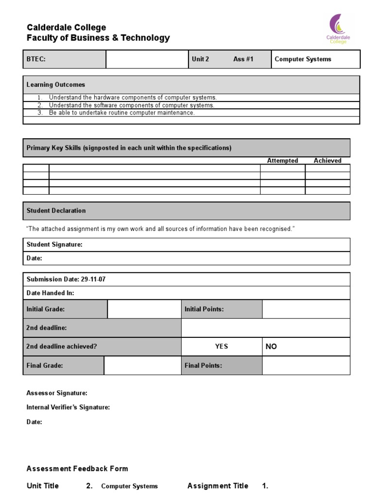 Unit2 Ass1 New | PDF | Personal Computers | Operating System