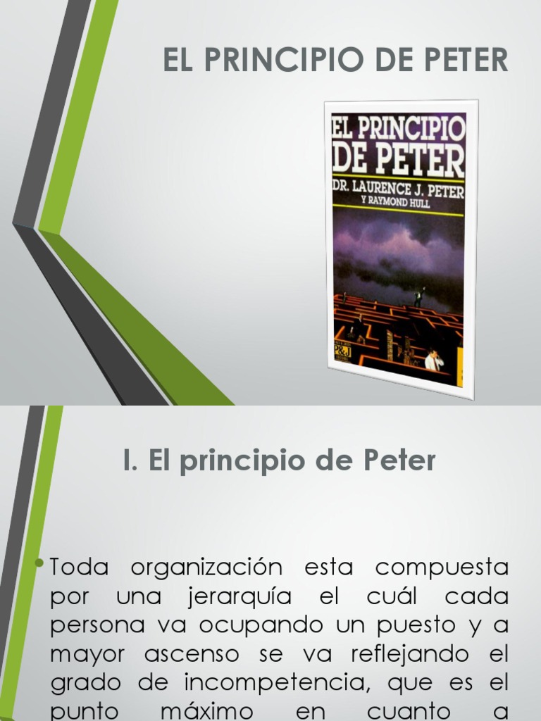 El Principio de Peter | PDF | Felicidad | Comportamiento