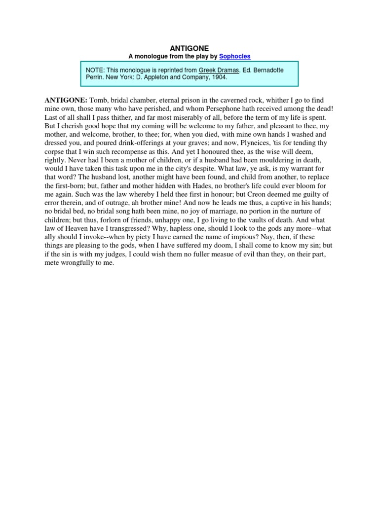 Monologue | The Phantom Of The Opera