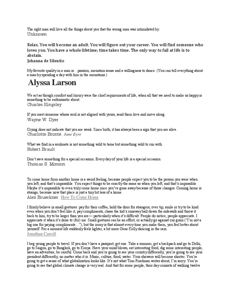 Alyssa Larson: Unknown | PDF