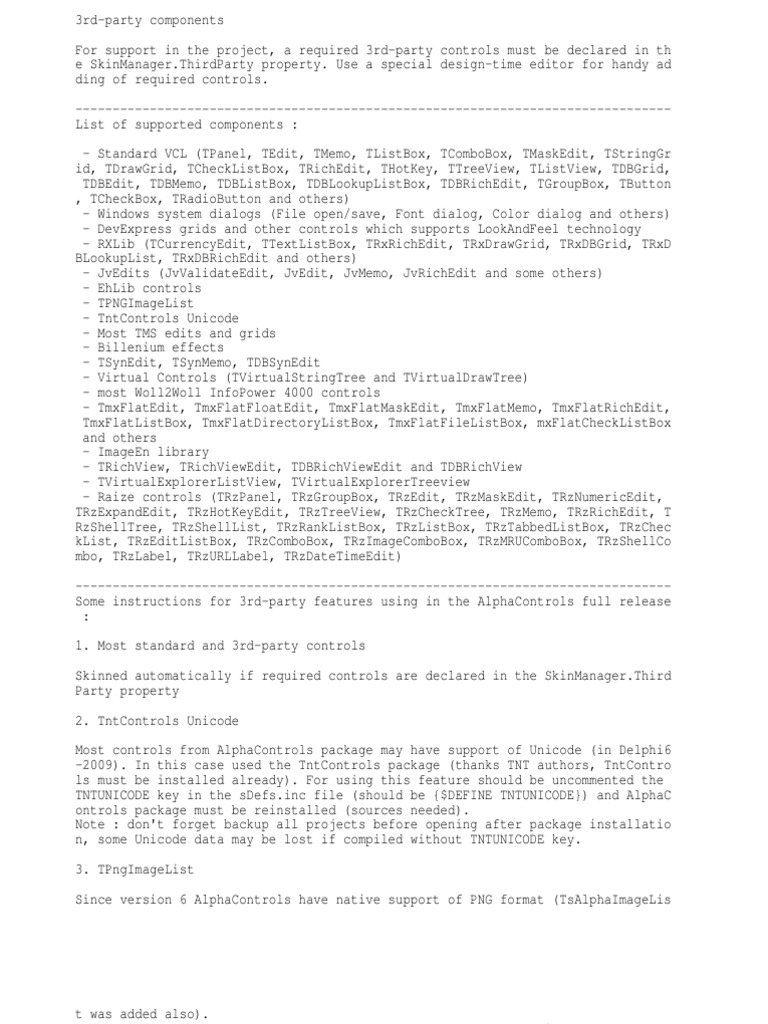 3rd Party | PDF | Application Software | Software