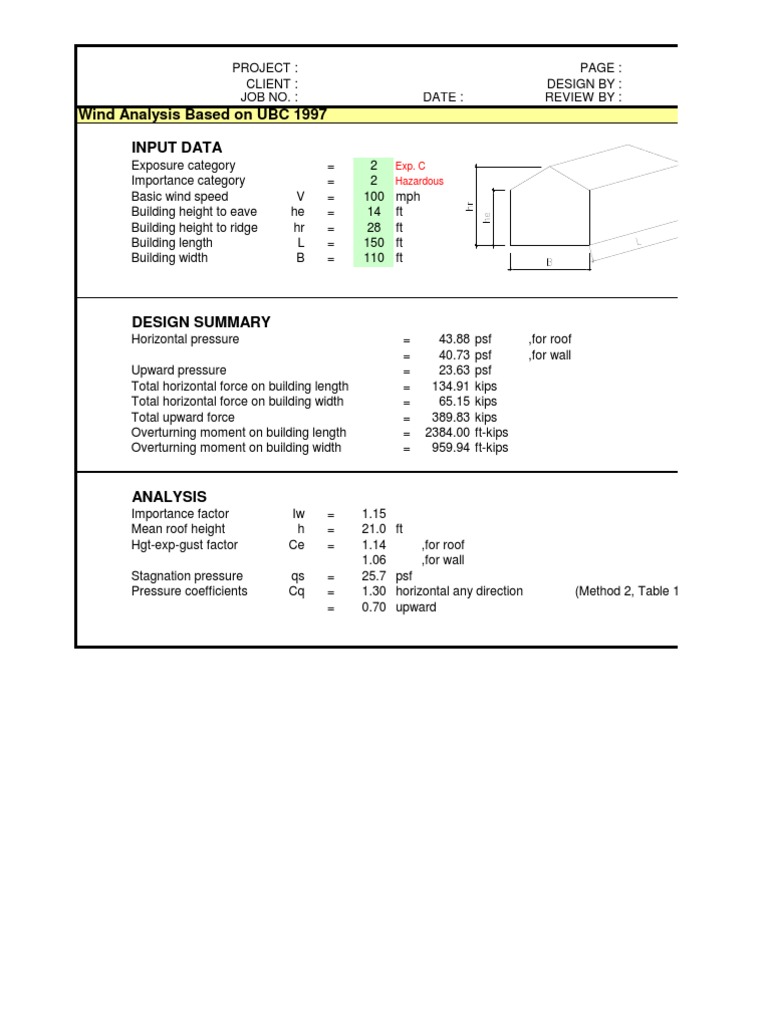 Wind Ubc Pdf Roof Building Technology