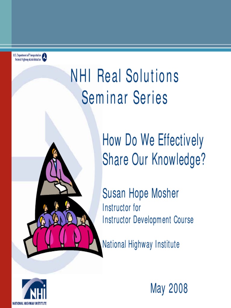 Real Solutions Presentation 2008 05 | PDF | Behavioural Sciences | Learning