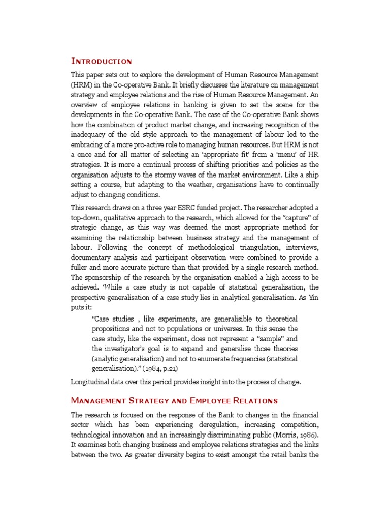 Case Study Hrm | Strategic Management | Human Resource Management