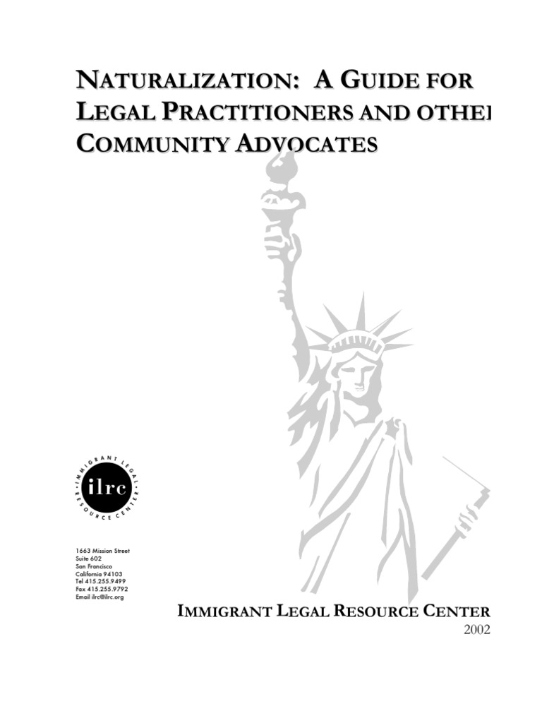 Nat Guide | PDF | Citizenship Of The United States | Naturalization